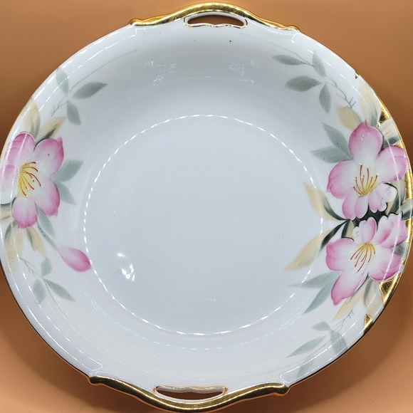 Vintage | Dining | Vintage Noritake Bowl With Handles Hand Painted ...